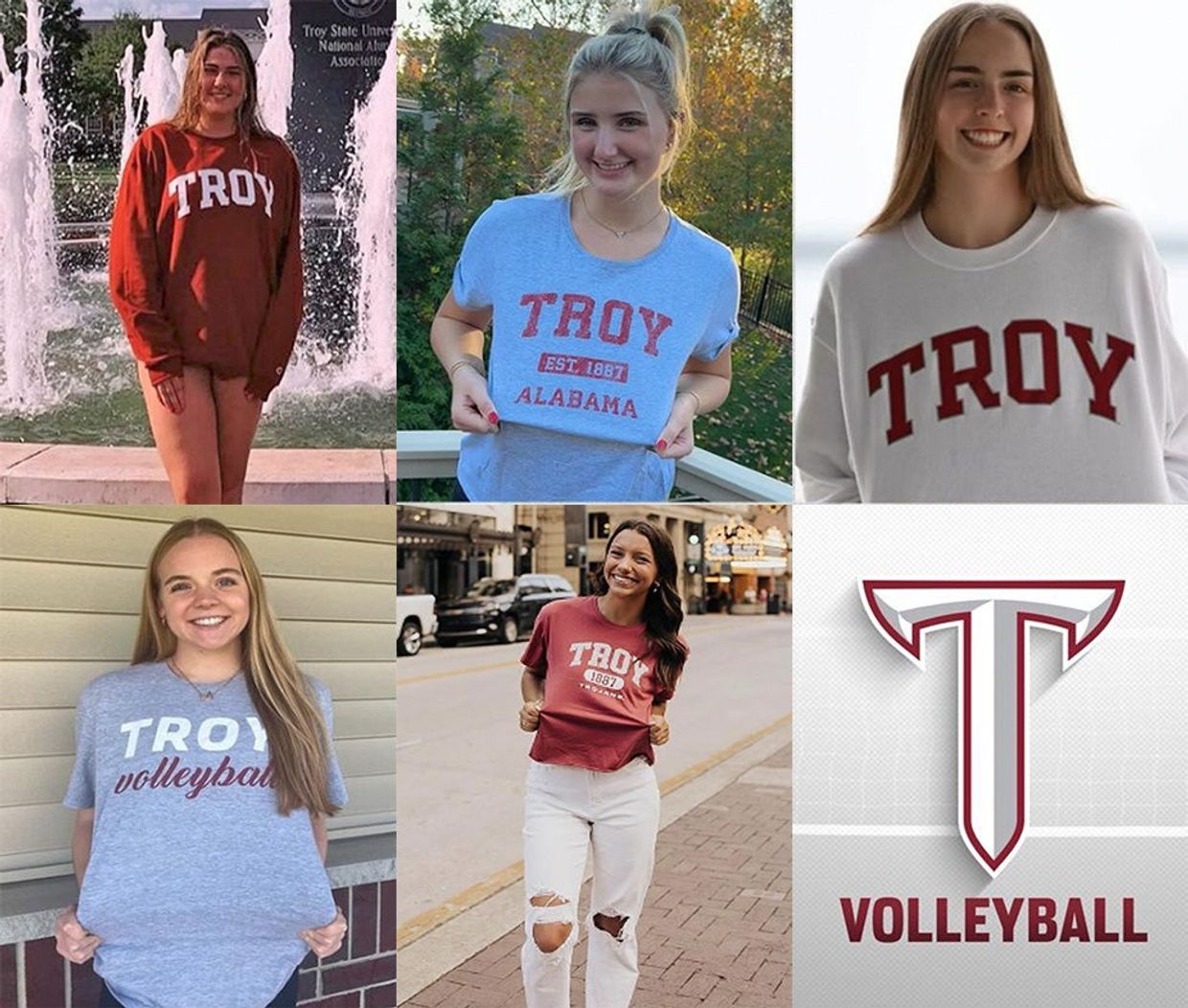 Troy Volleyball signs five to Class of 2025