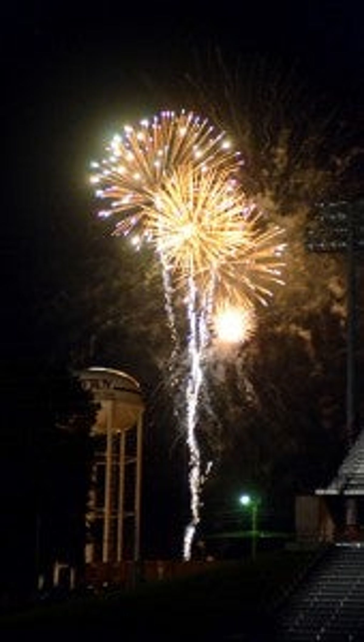 Fireworks show success even after rain delay