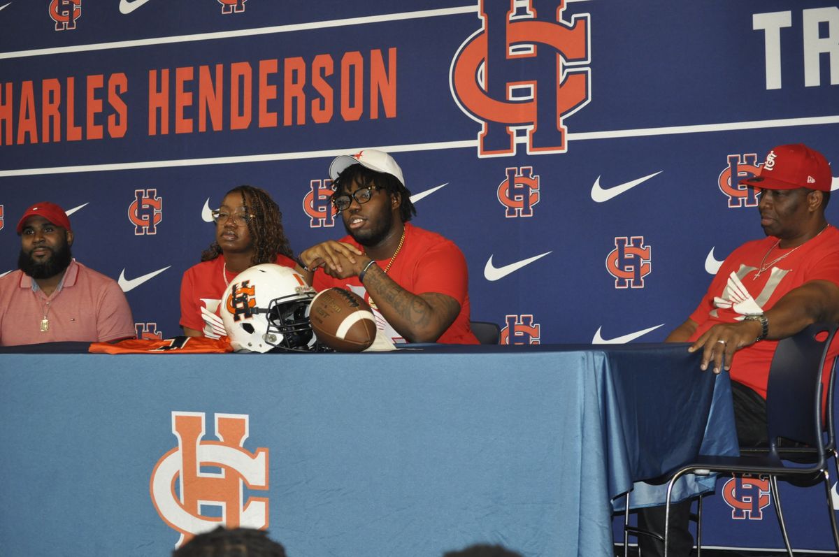 Charles Henderson senior Ty Cunningham signs with Huntingdon...
