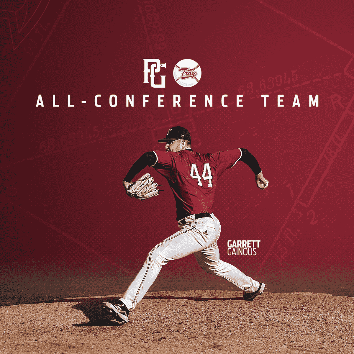 Garrett Gainous Selected to Perfect Game Preseason All-Sun Belt Team