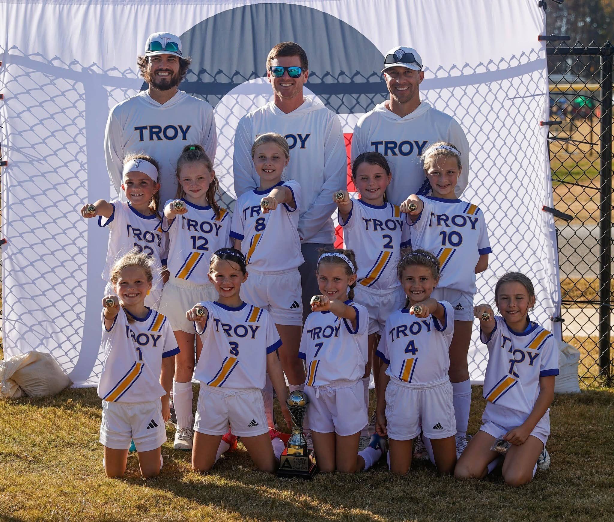 Troy girls soccer programs win state crowns