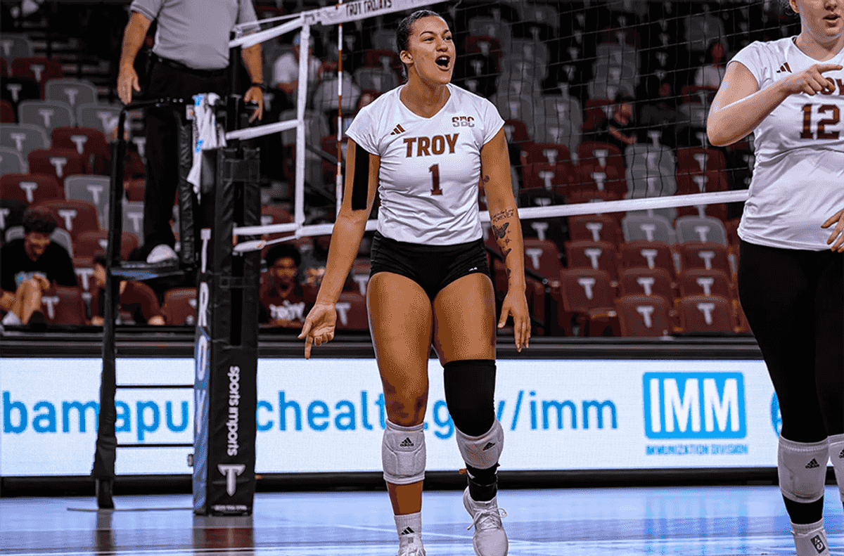 Troy Volleyball competes at Wisconsin Invite
