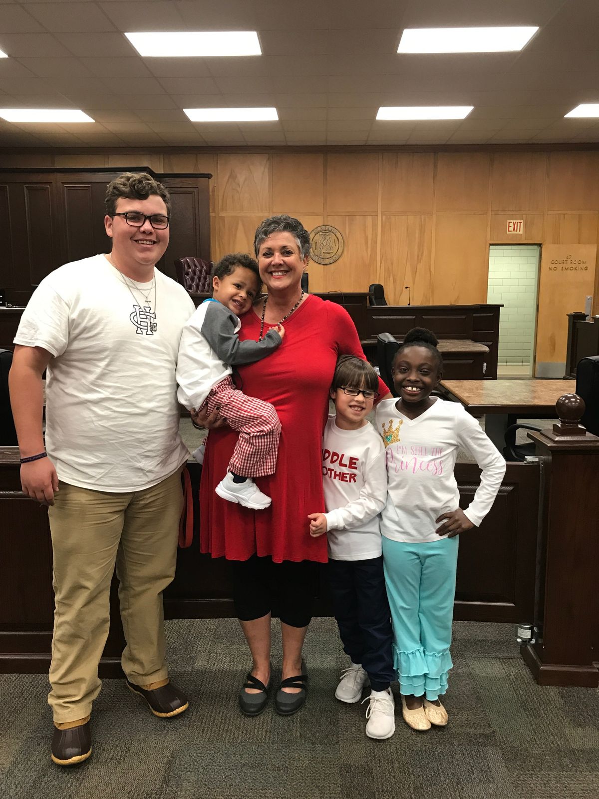 ADDING TO THE FAMILY: Sikes says it was 'God"s plan" for her...