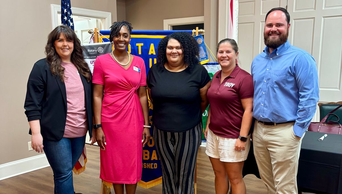 Sav-A-Life Troy speaks at Troy Rotary Club Meeting