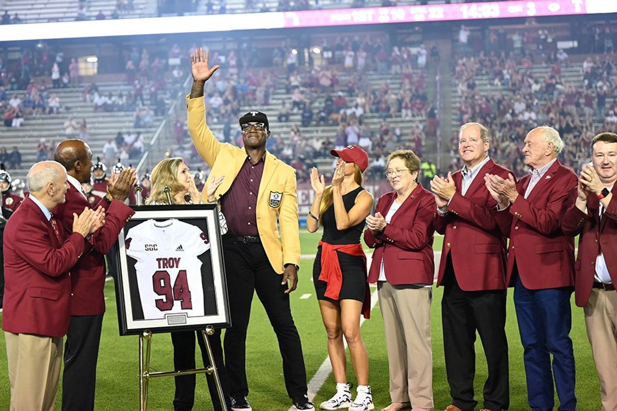 Troy's history in the NFL Draft
