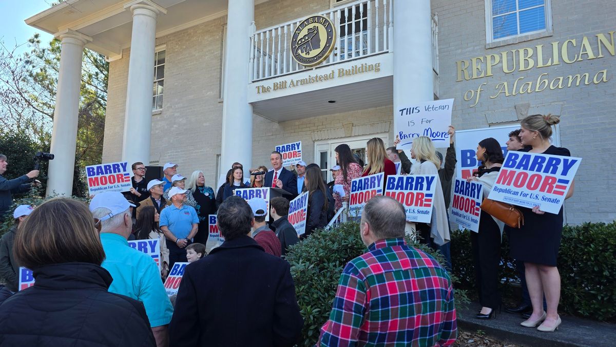 Barry Moore announces bid for U.S. Senate