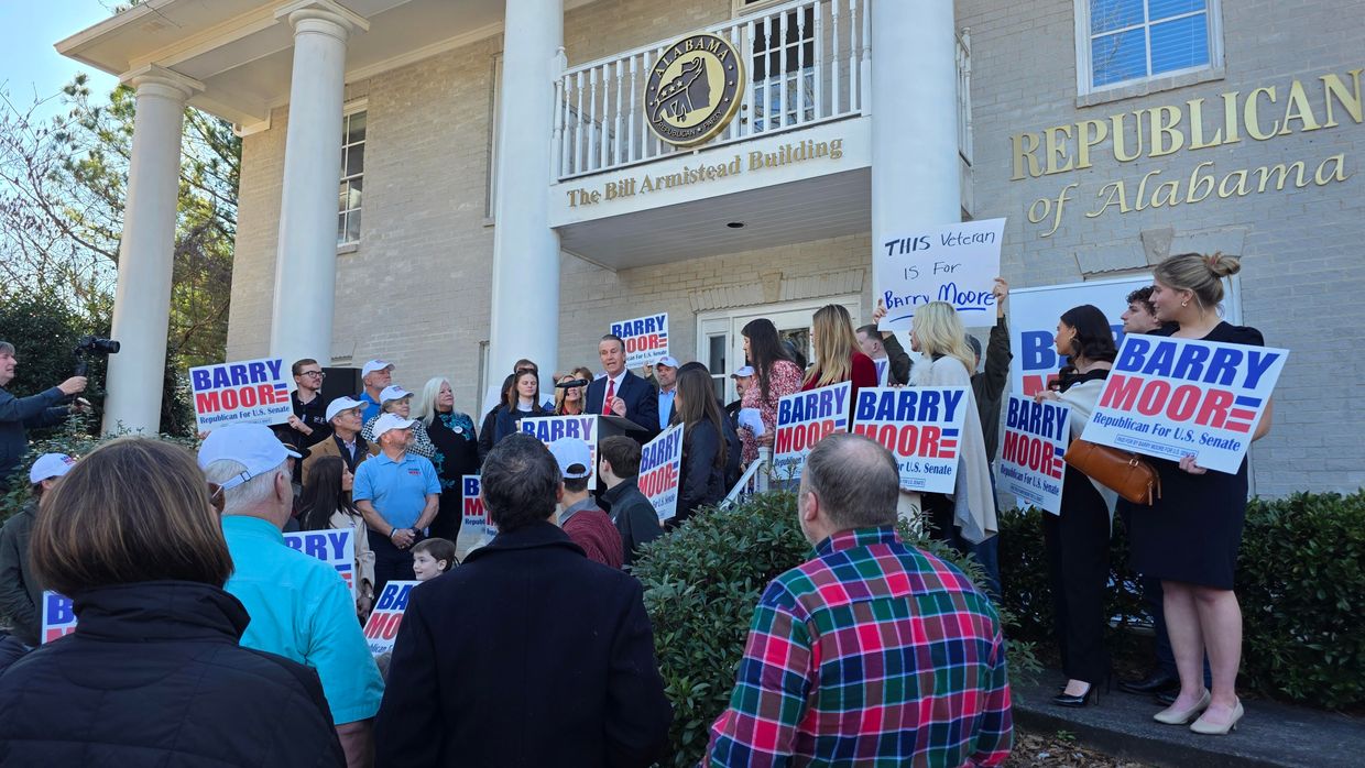 Barry Moore announces bid for U.S. Senate