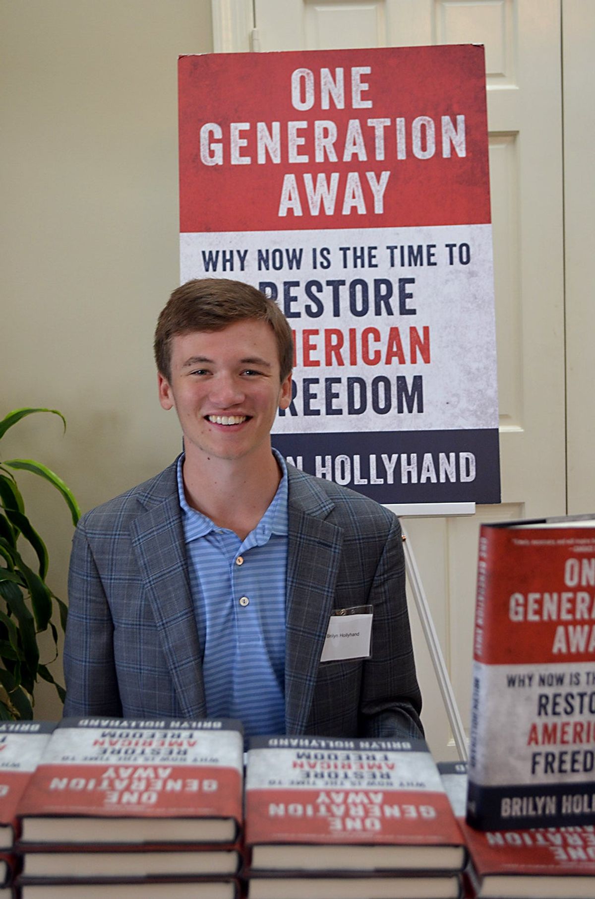 Brilyn Hollyhand, RNC Youth Advisory Council, visits Republi...