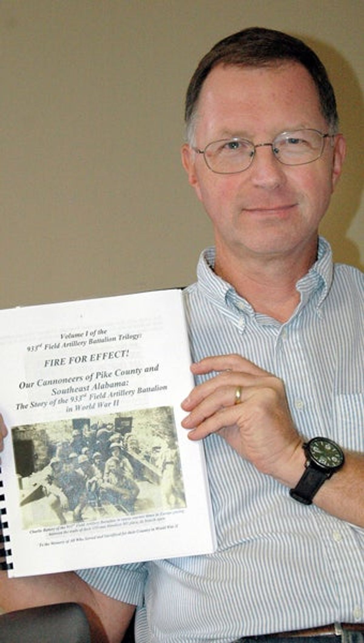 FIRE FOR EFFECT: John D. Morrison publishes book of war memo...