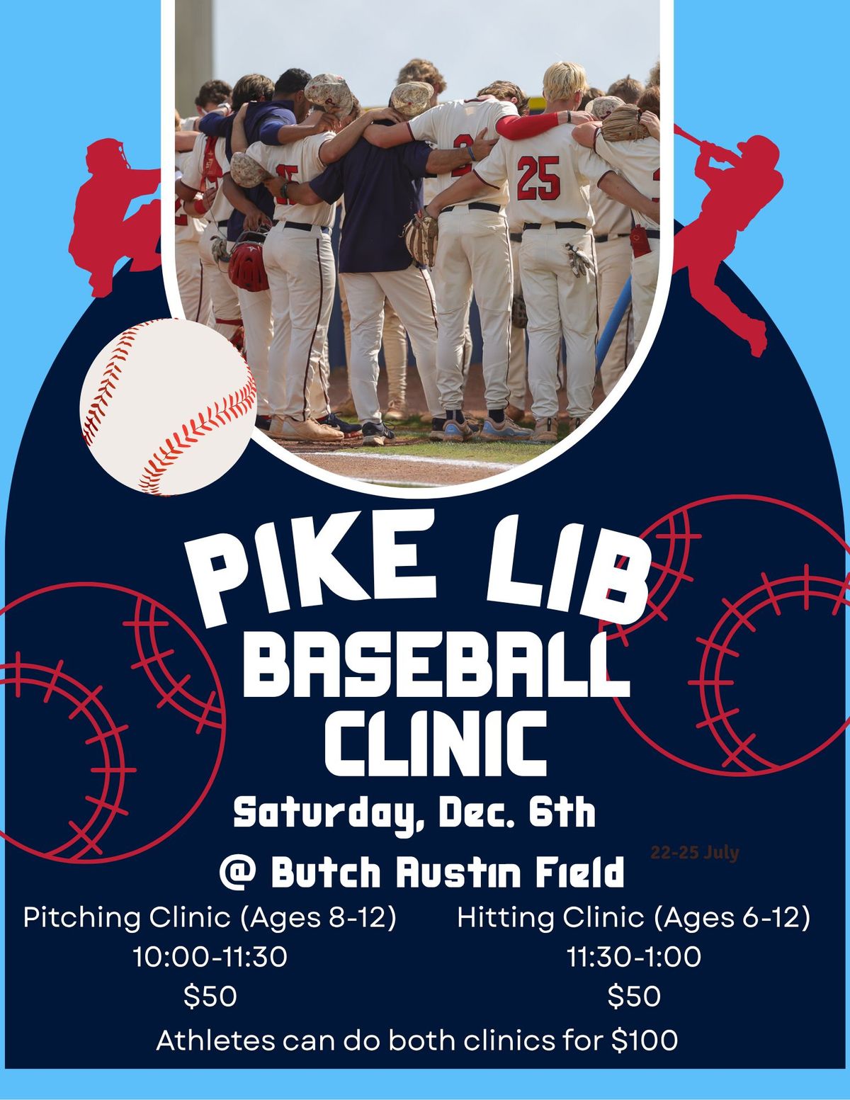 Pike Liberal Arts to host baseball clinic Dec. 6