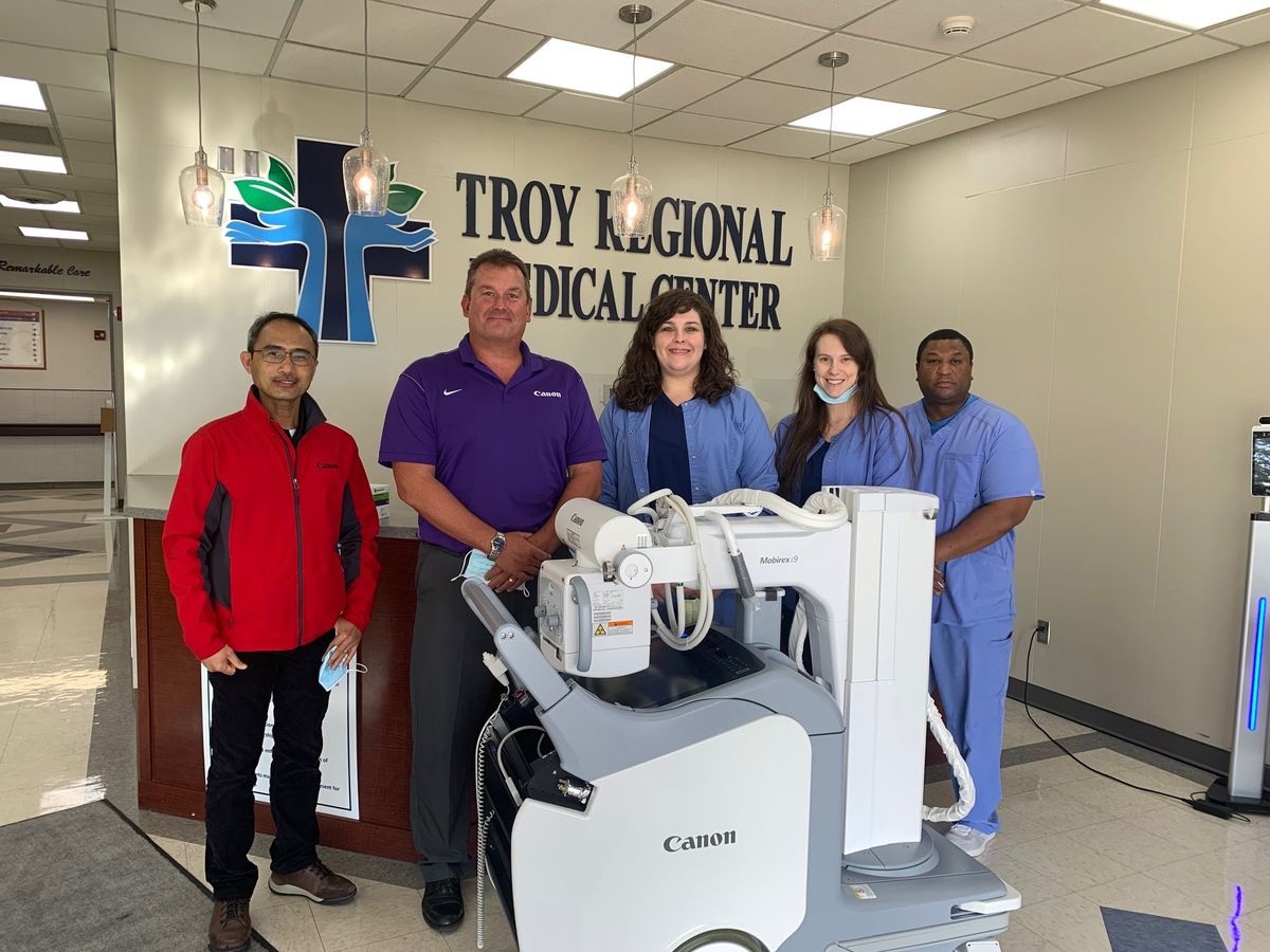 Troy Regional Medical Center Partners with Canon to Test New Mobile X-...