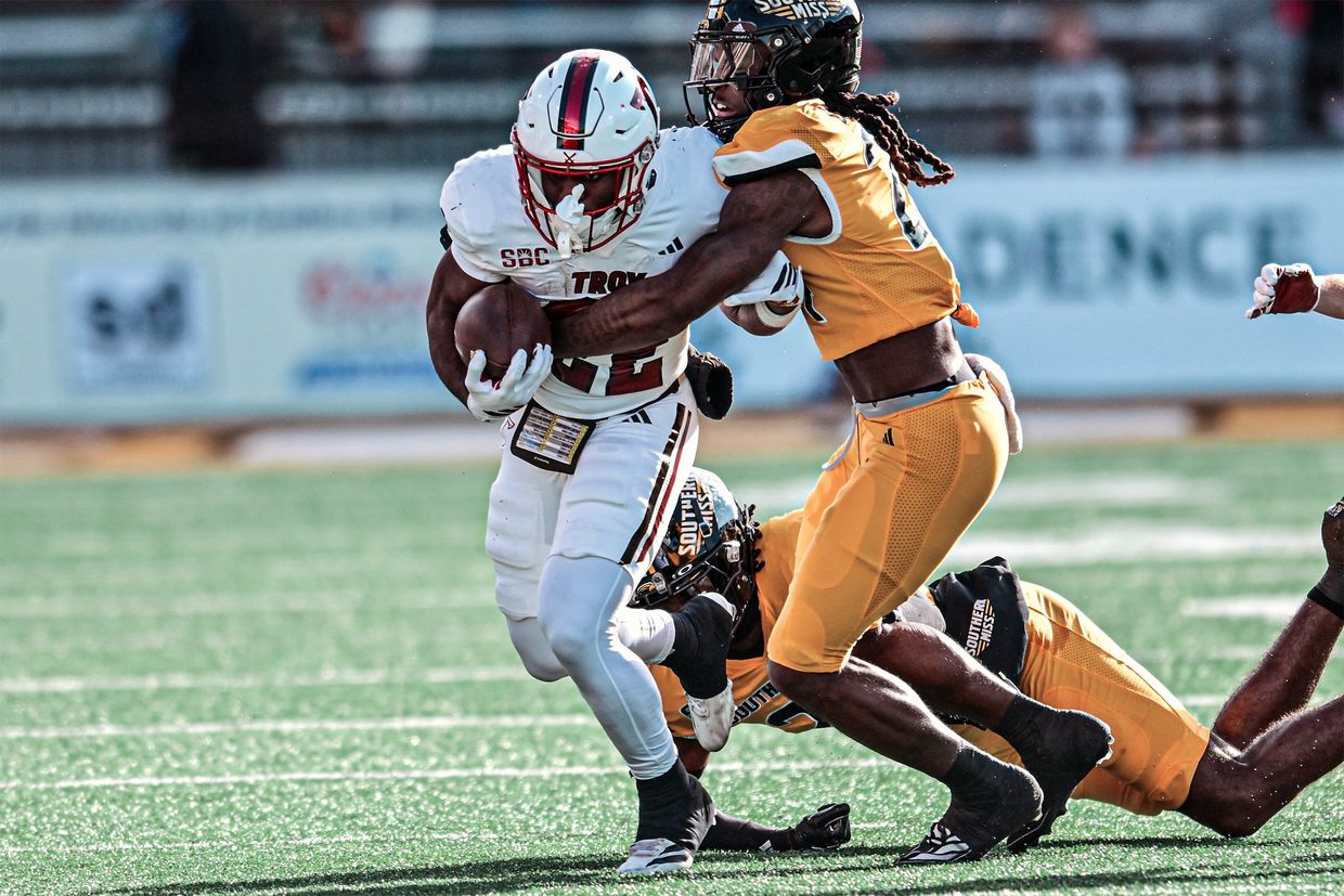 Troy secures Sun Belt Championship appearance with road win ...