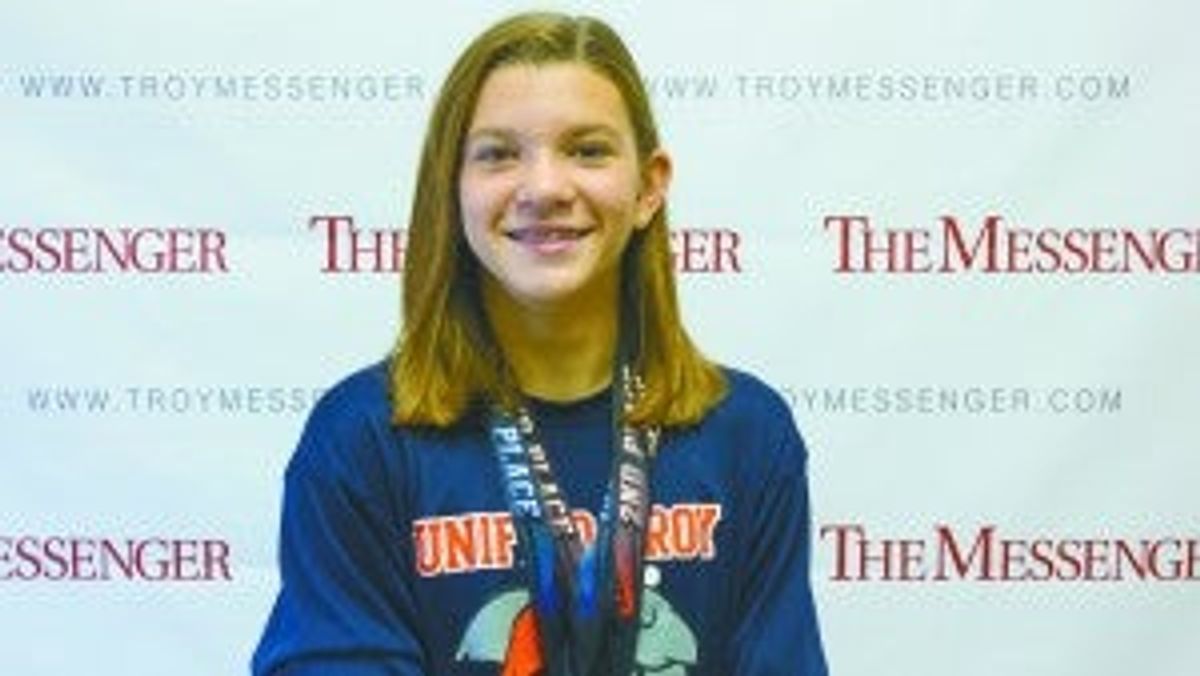 Fast lane: 'Beating my best time' is the reward for Troy's state champ...