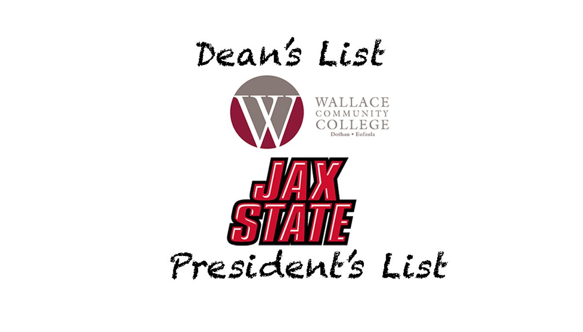 Local students land on Fall Semester Dean’s, President’s Lists