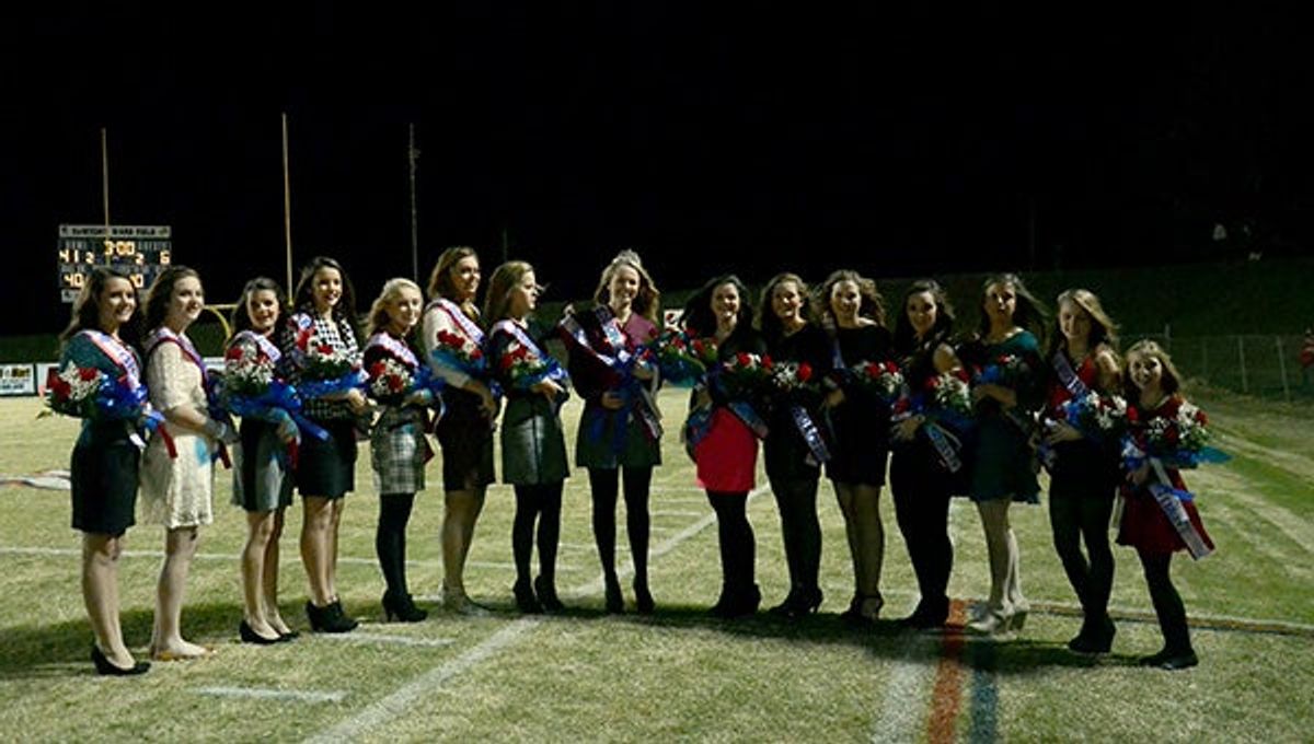 Members of the 2014 Homecoming Court at PIke Liberal Arts School were ...
