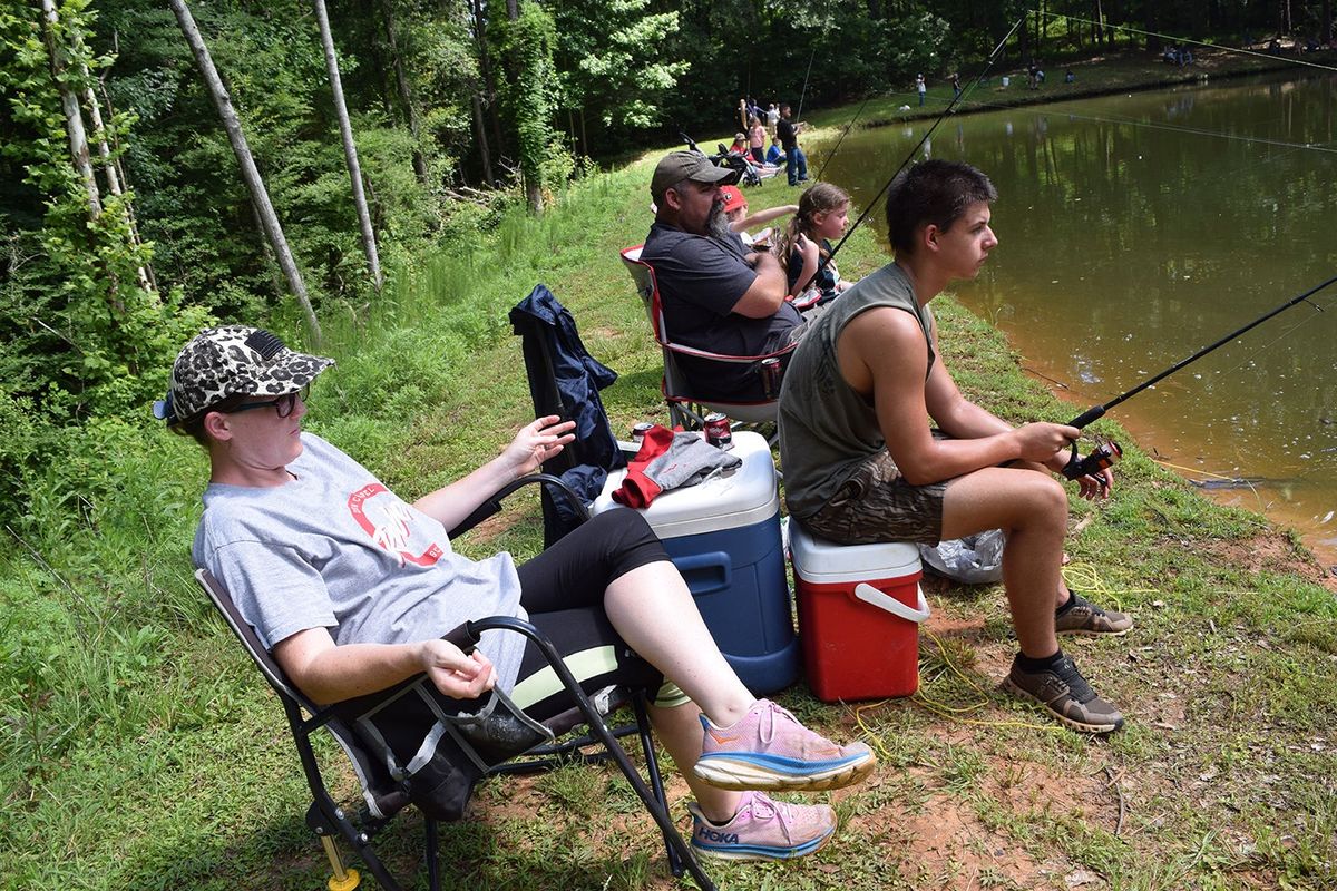 Pike County Kids' Fishing Day at Clay Hills Farm a success