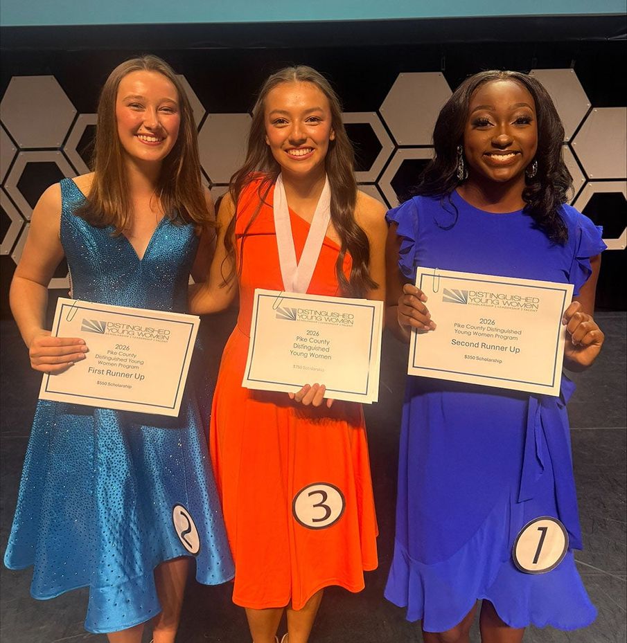 Distinguished Young Women of Pike County award top honors