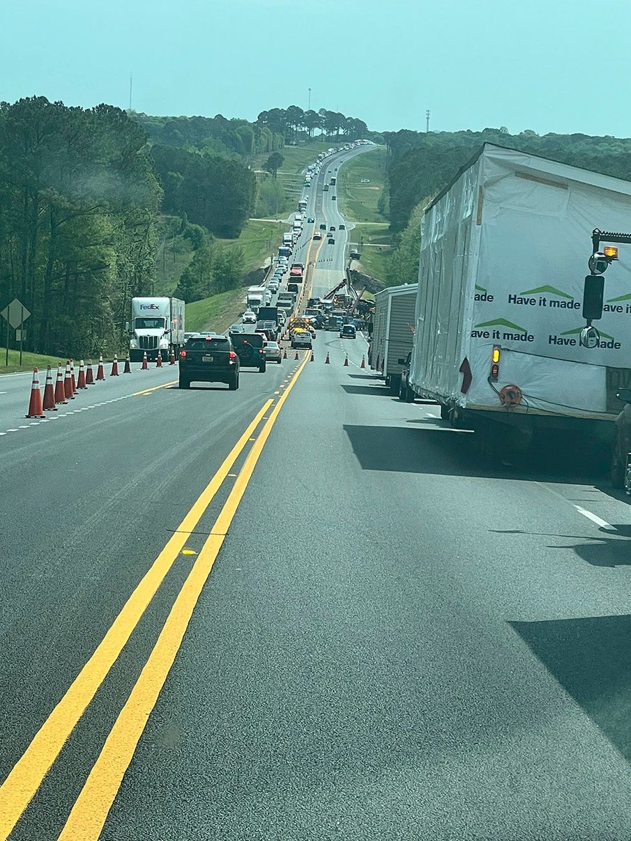 Single-vehicle crash causes road closure on Highway 231