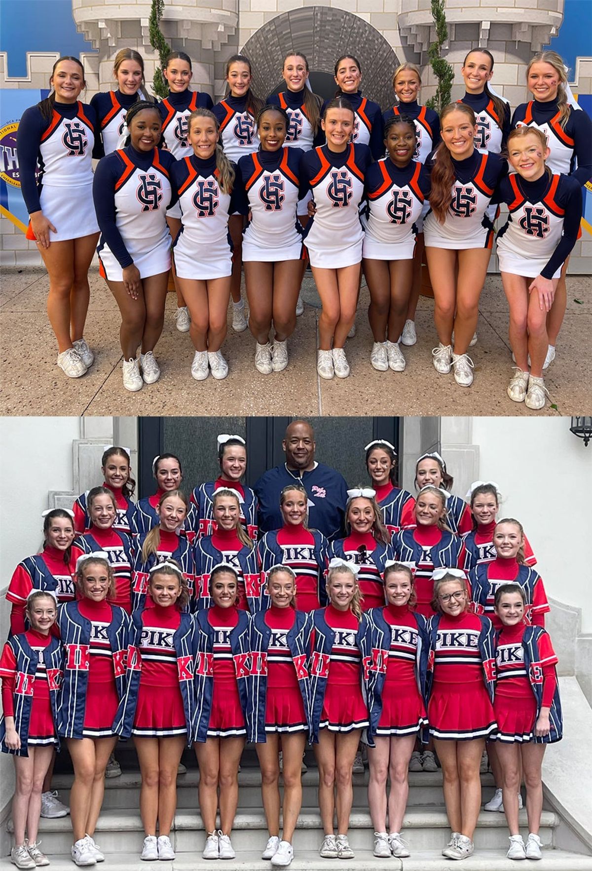 CHHS, Pike Lib finish in Top 10 at National Cheerleading Competition