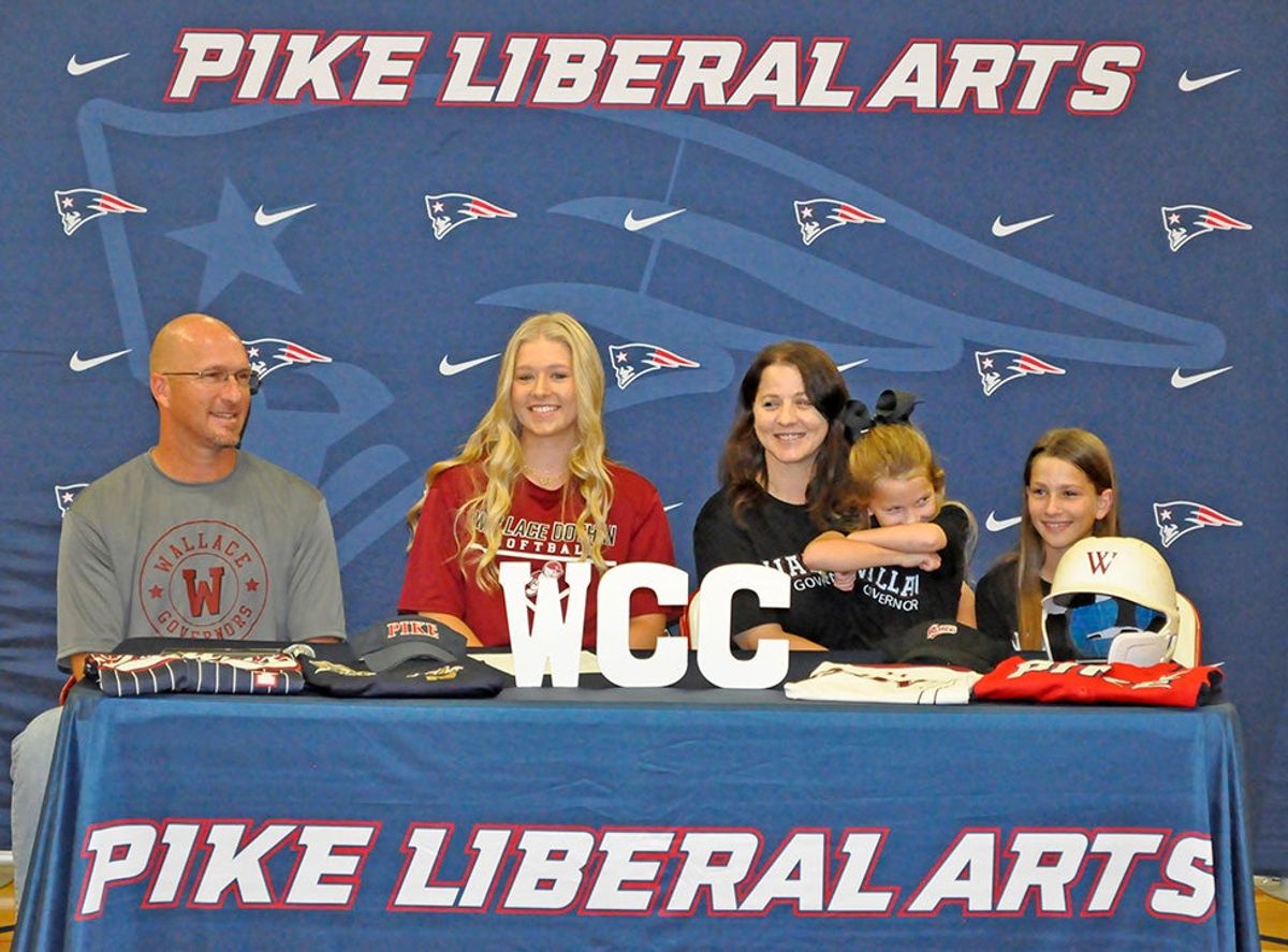 Pike Lib senior Haylie Brown signs with Wallace-Dothan