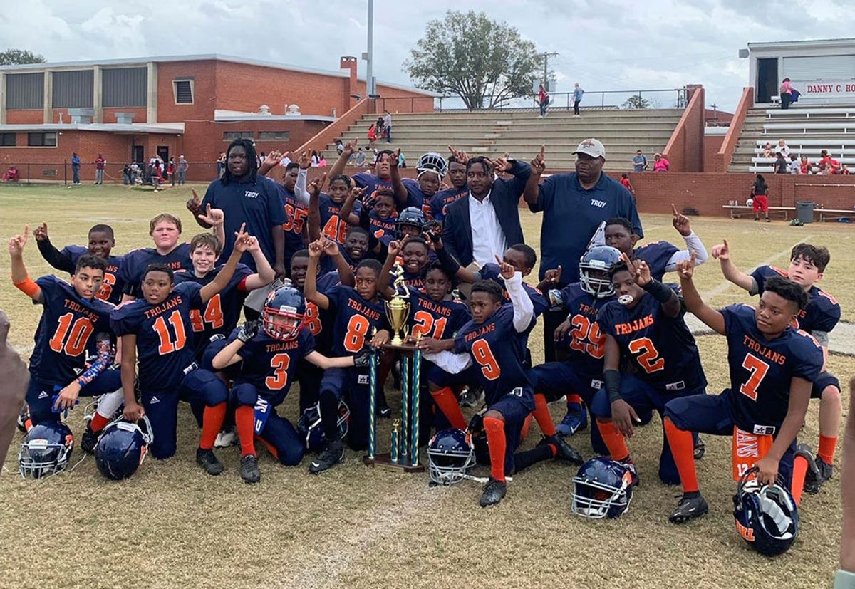 Troy 12U football team headed to national tournament