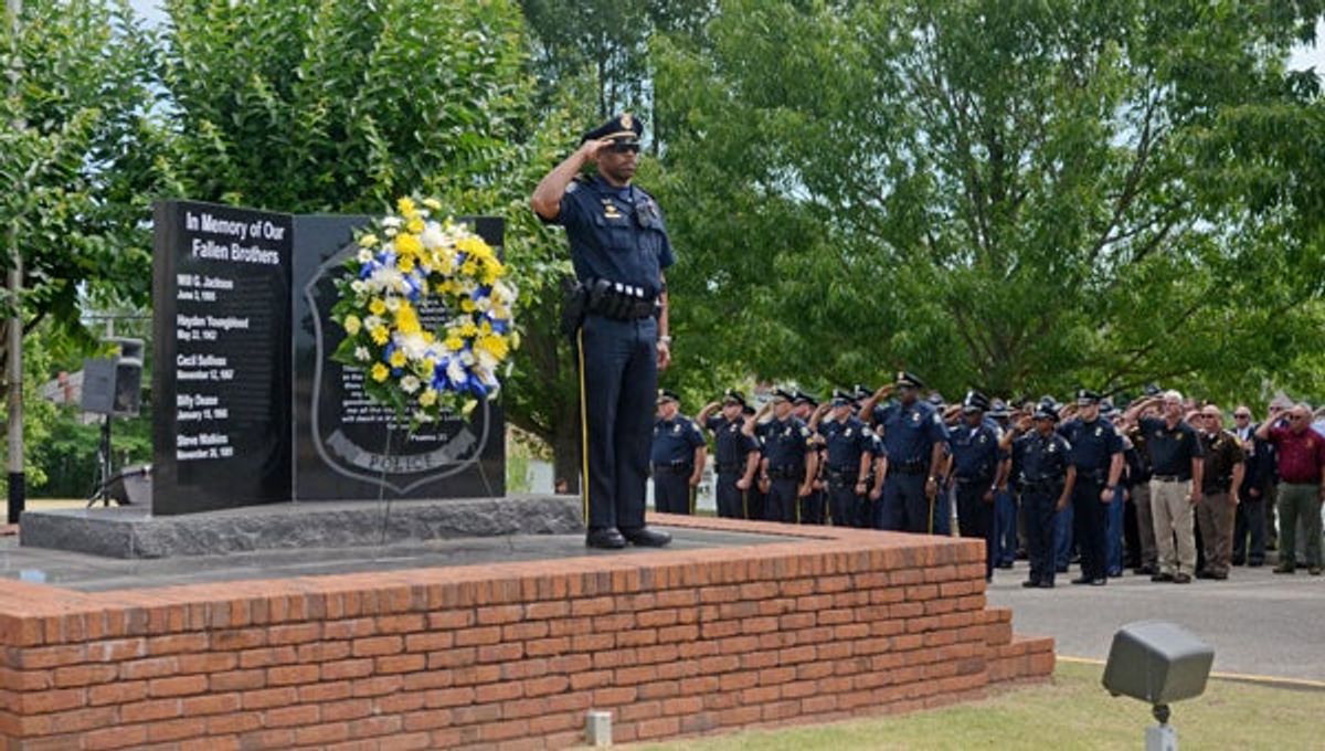 Never forget: Fallen officers honored at memorial