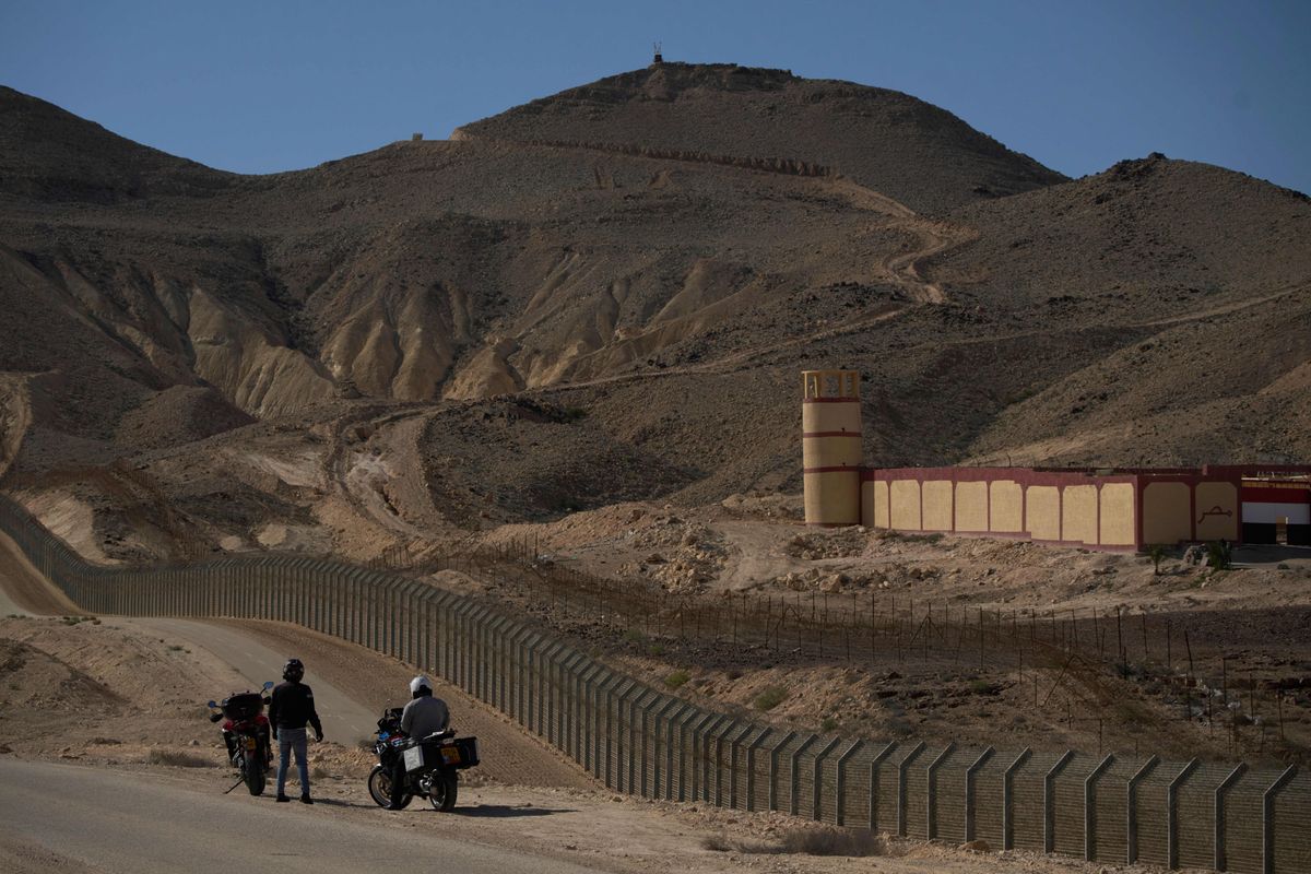 PHOTO GALLERY: A road in the border of Israel with Egypt reopens for t...