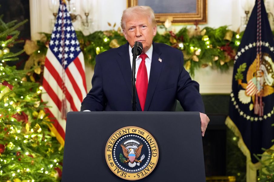 FACT FOCUS: Trump's glowing account of progress is at odds with his go...