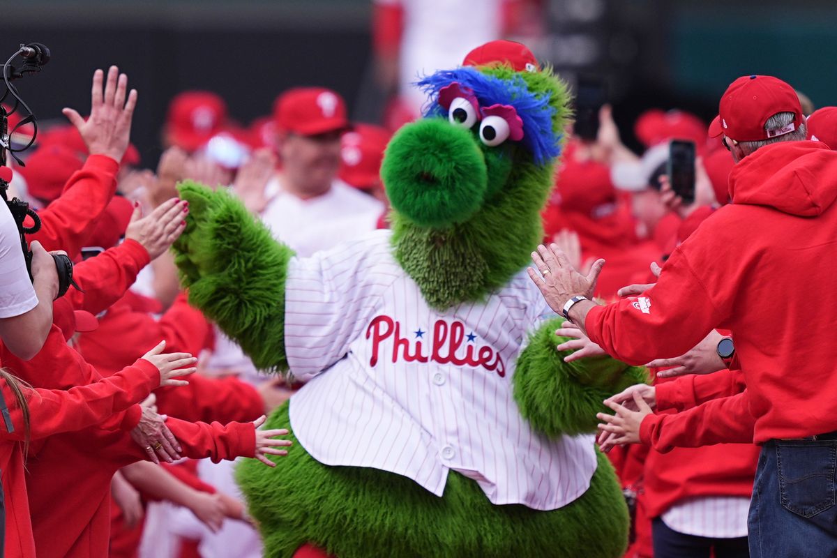 How do mascots like the Phillie Phanatic stay fresh in the summer heat...