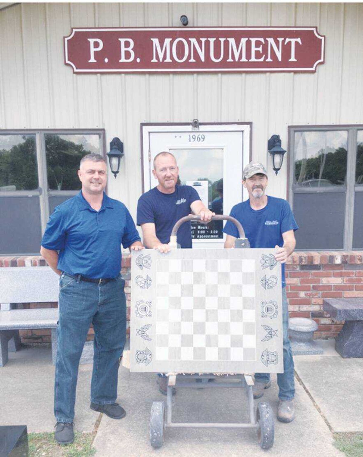 Custom-made game board finds new home at VA