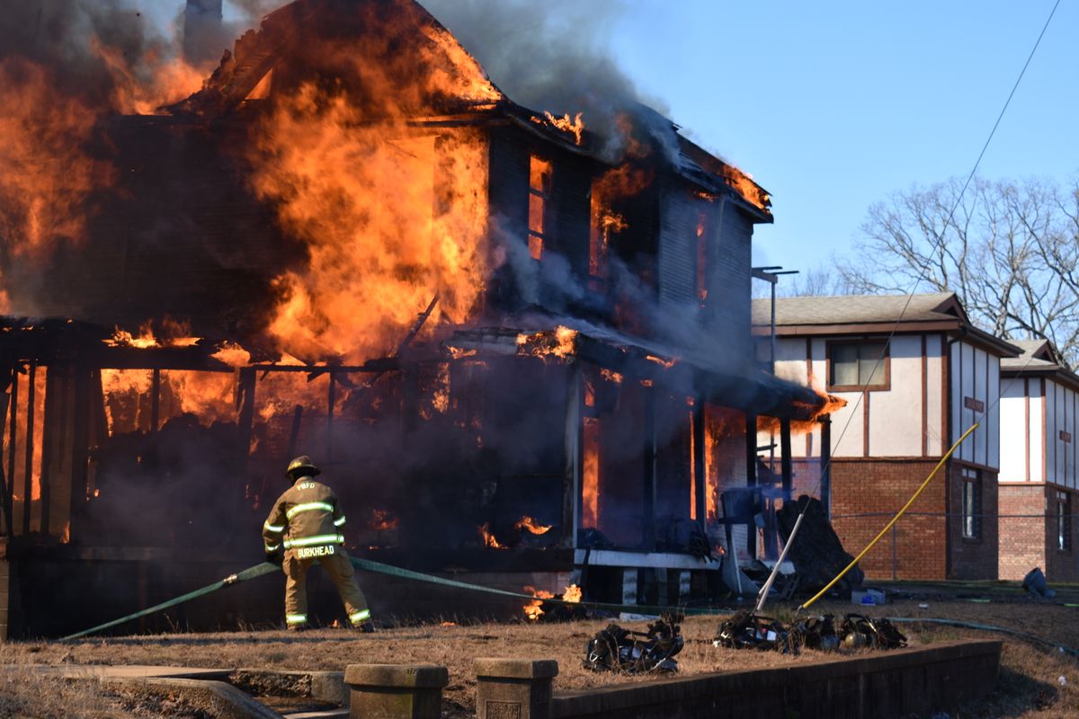 Fire destroys two-story house in Poplar Bluff, firefighters ...