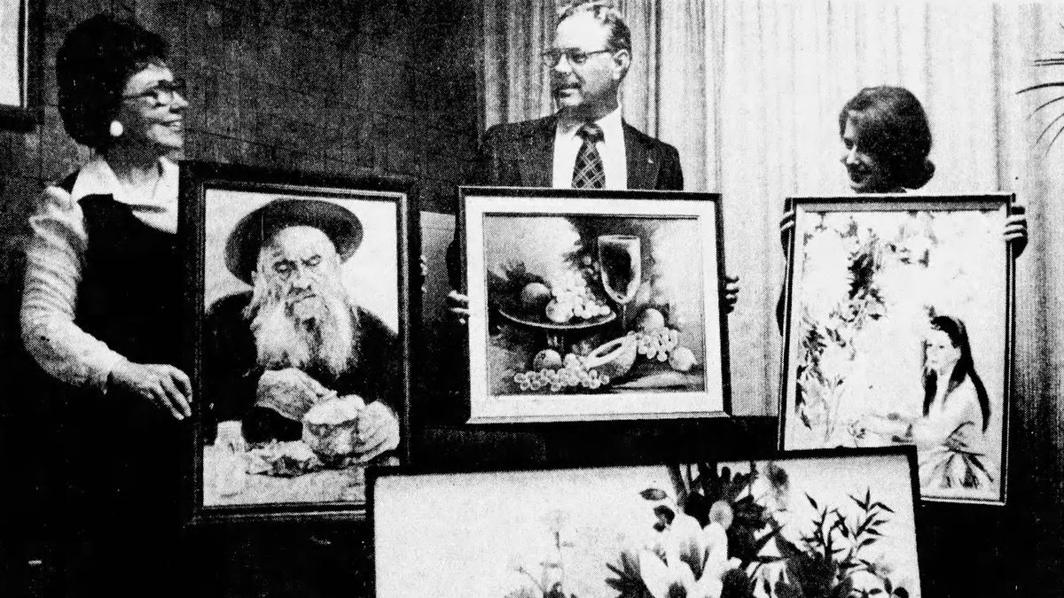 1975: Regional painting competition goes on display