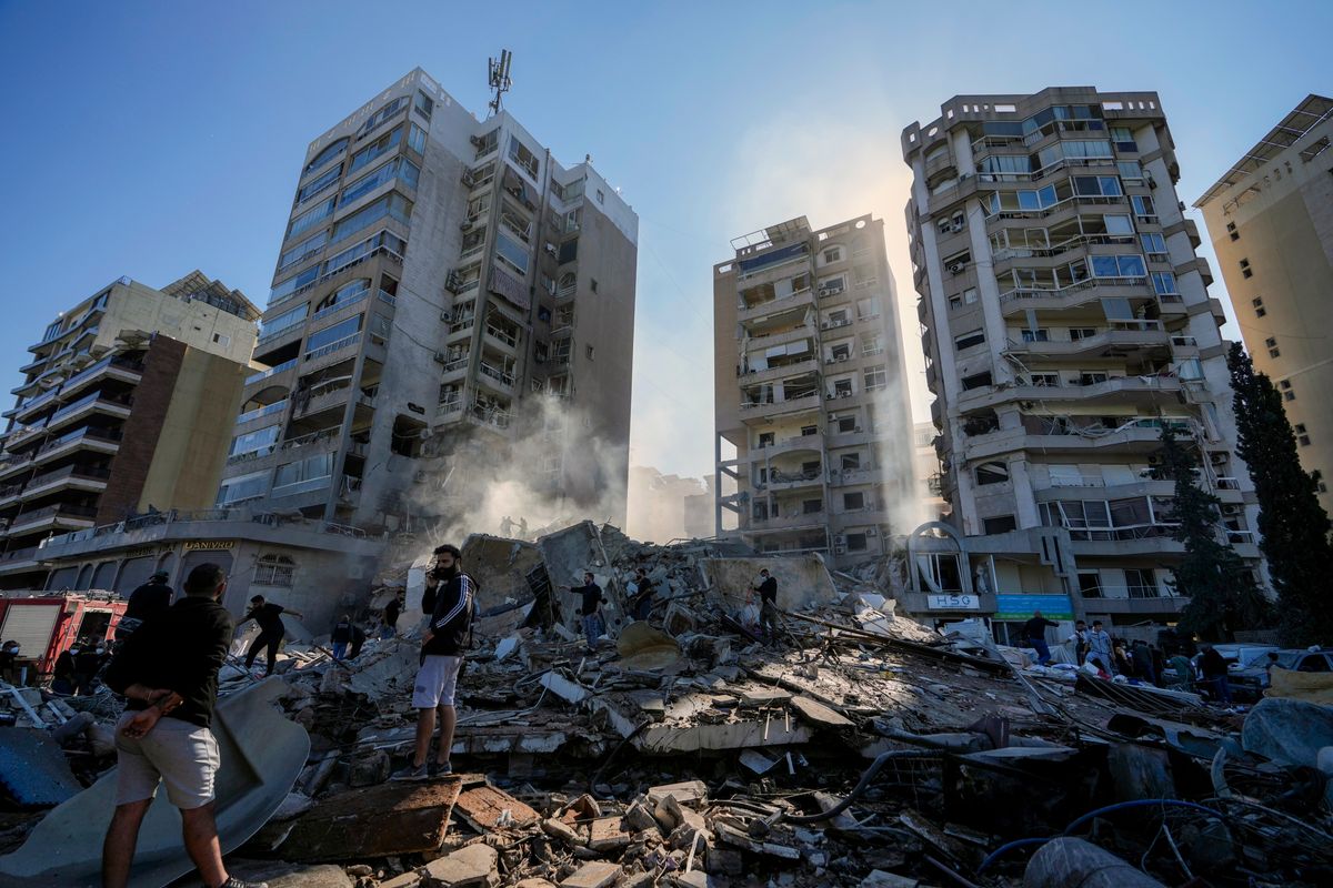 Middle East latest: Workers search through rubble in eastern Lebanon w...