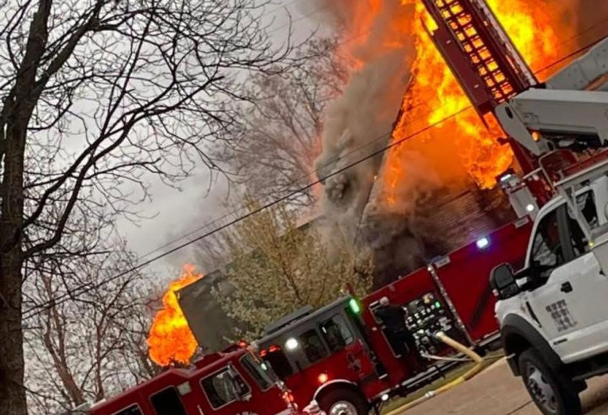Fire departments battle blazes across counties, urging residents to av...