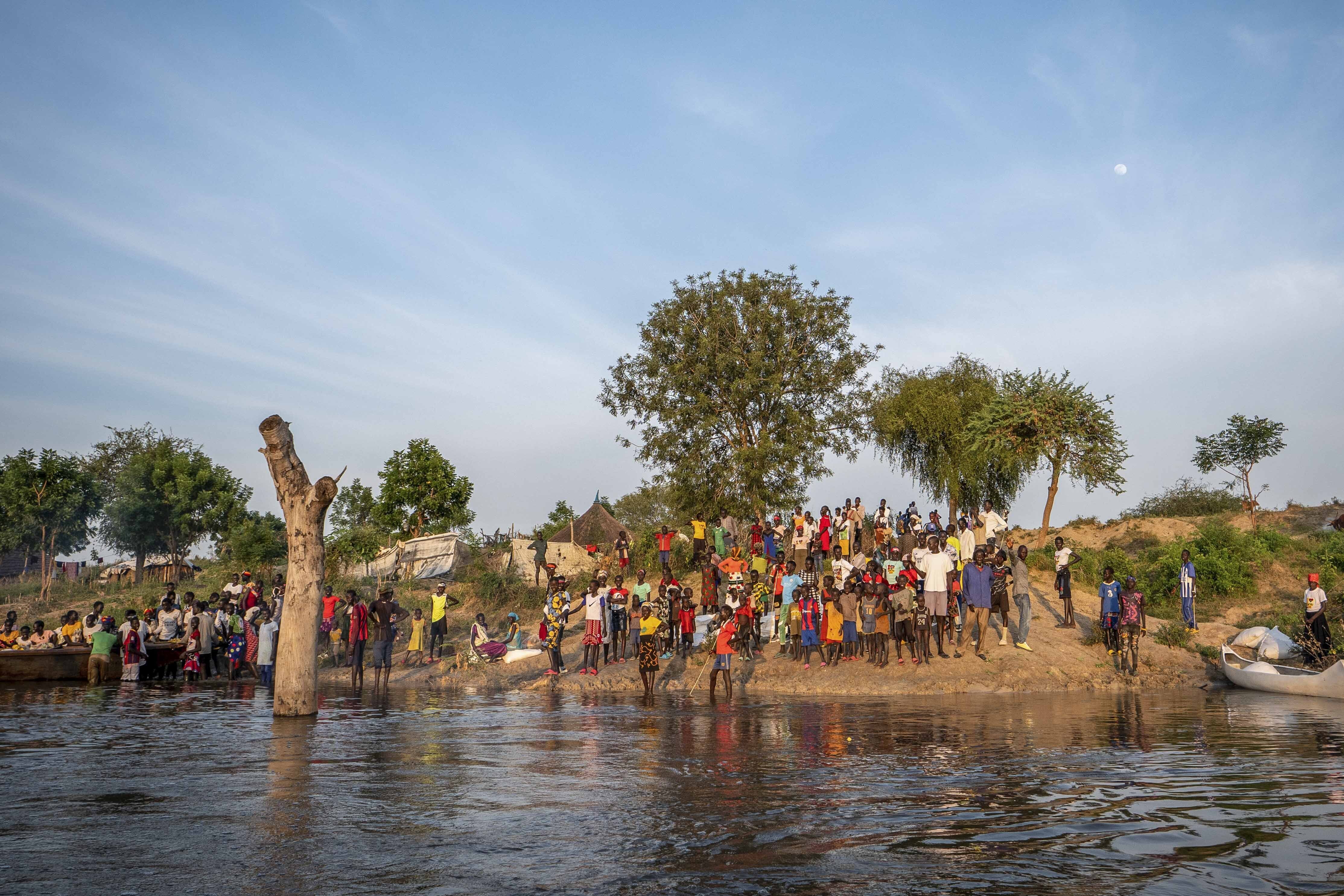 As flooding becomes a yearly disaster in South Sudan, thousands surviv...