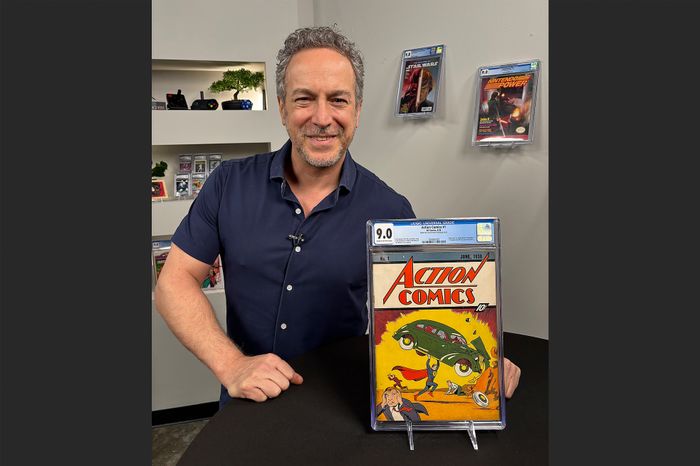 Rare copy of the comic book that introduced the world to Superman sell...