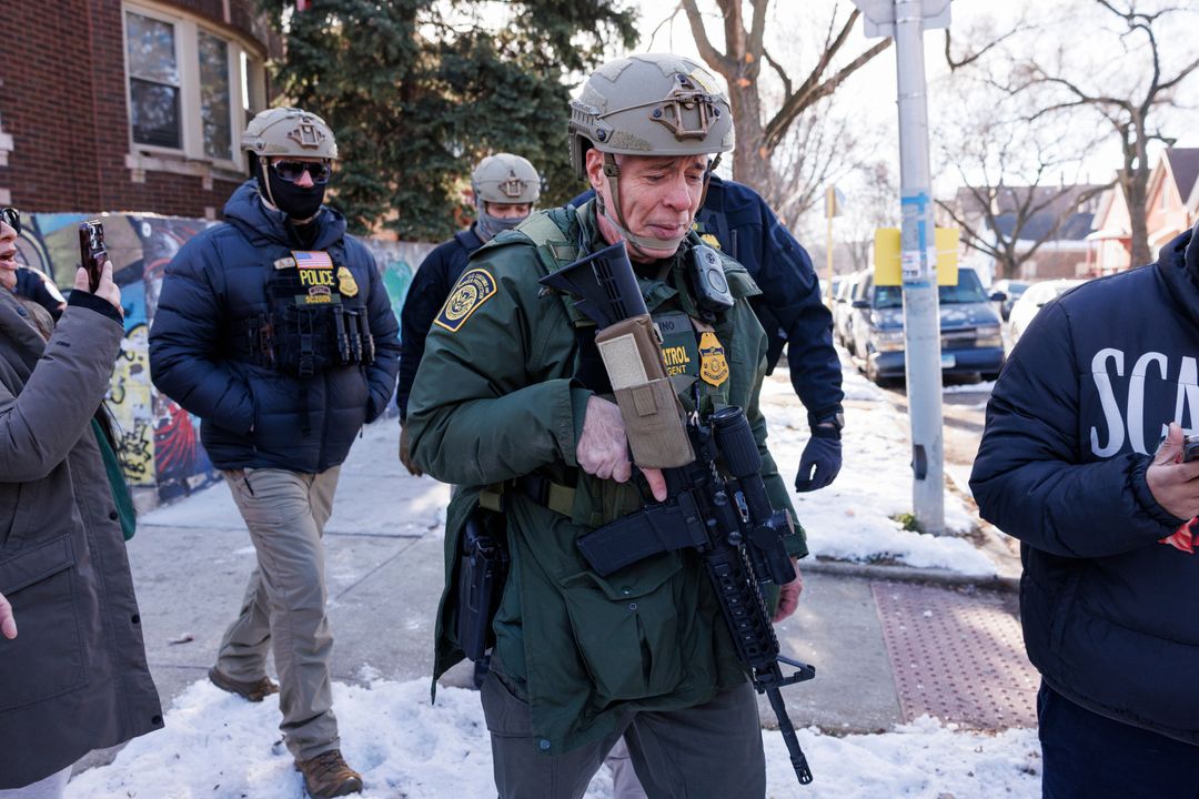 Border Patrol official who is the face of Trump's crackdown back in Ch...