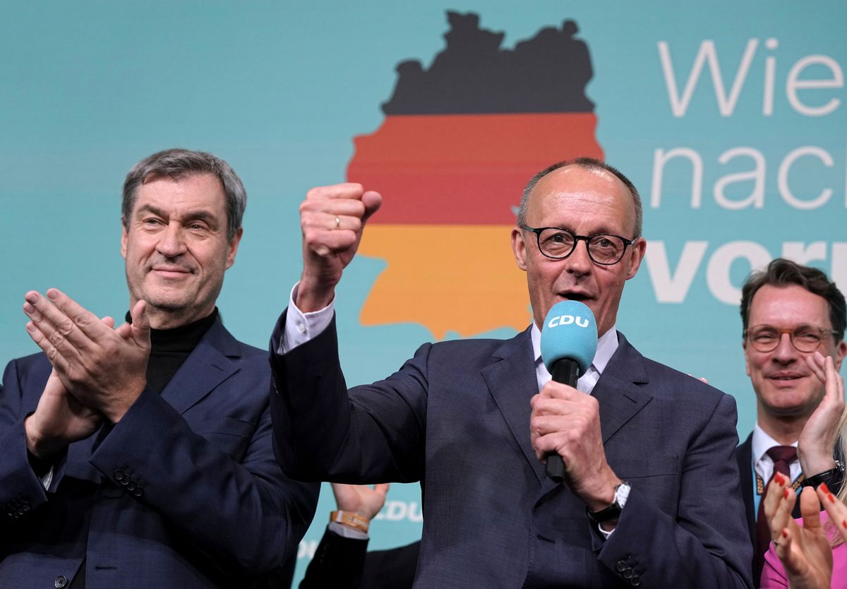 AP PHOTOS: Conservatives celebrate German election win as th...