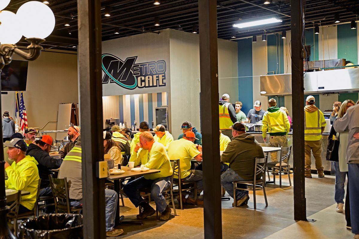 Palace of Praise hosts first responders for lunch