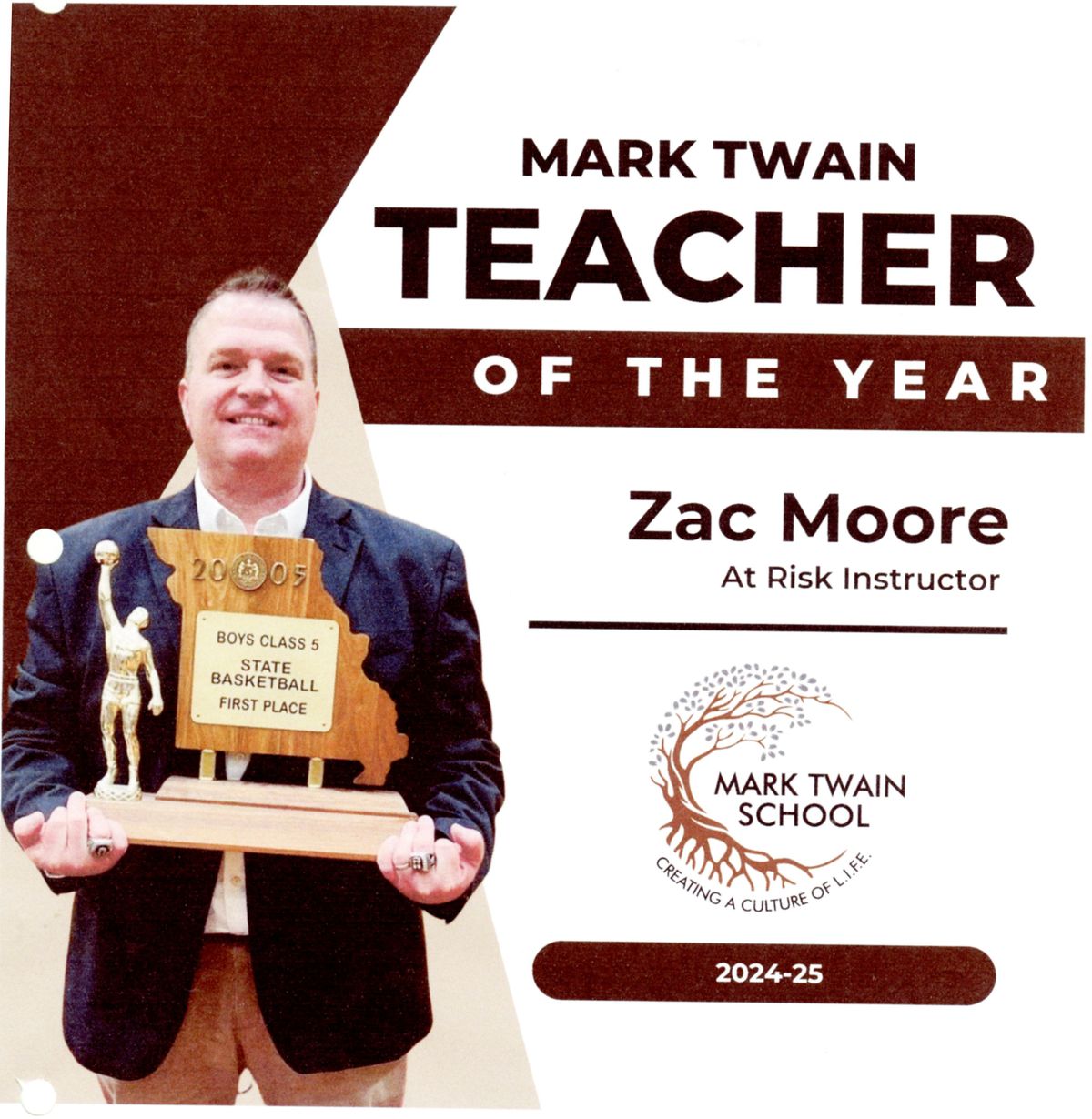 Teacher of the Year: Moore helps students shine at Mark Twain