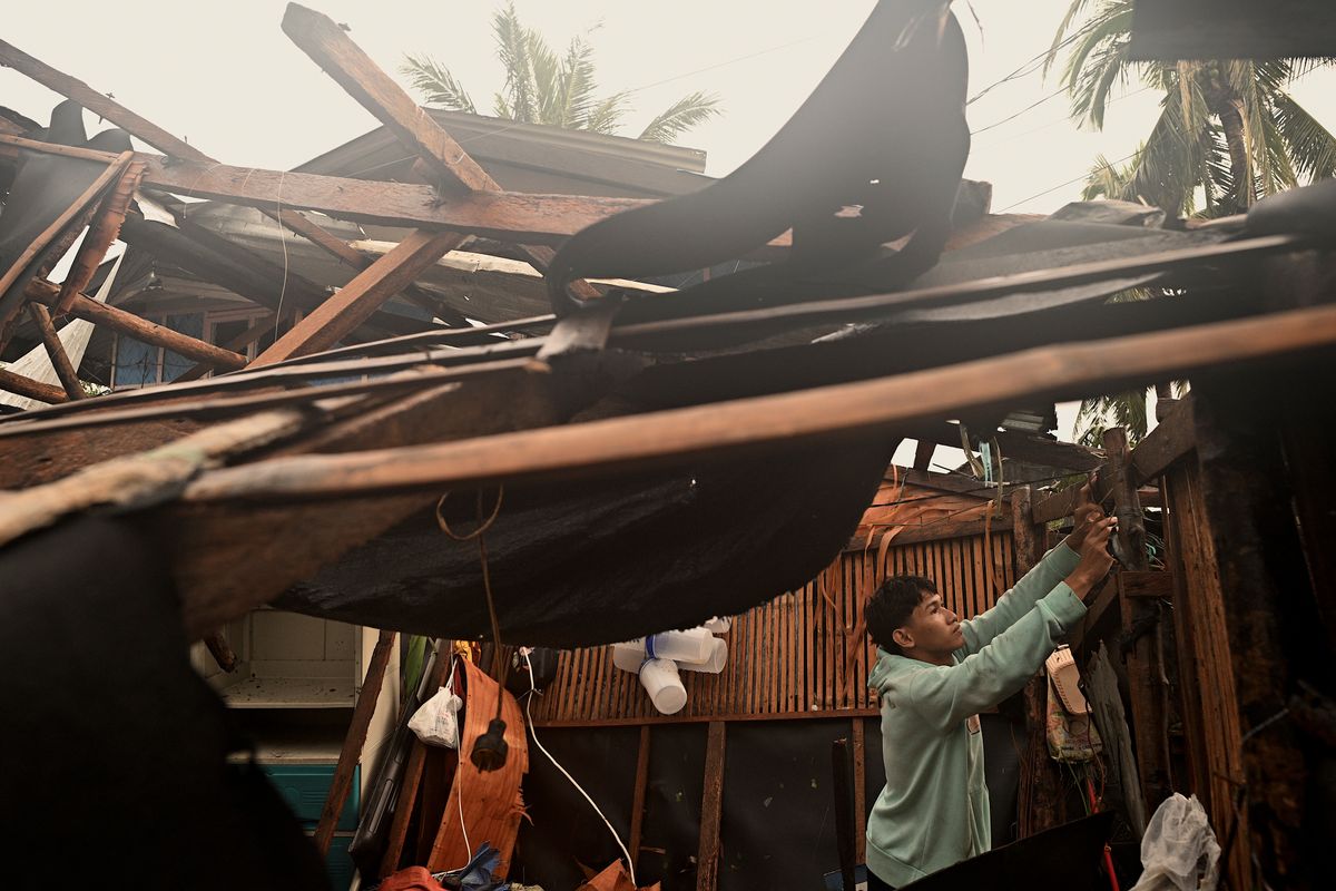 Typhoon Man-yi worsens crisis from back-to-back storms that devastated...