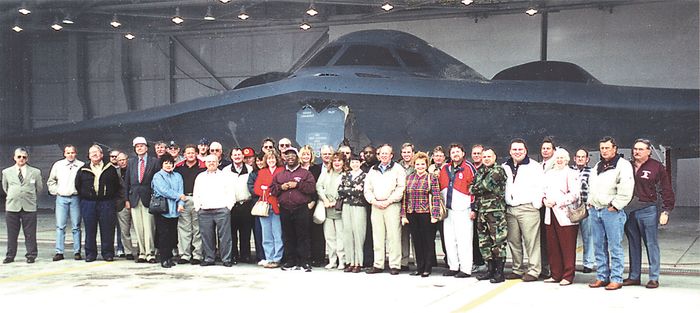 Residents recall witnessing the B-2 Stealth Bomber years before its pi...