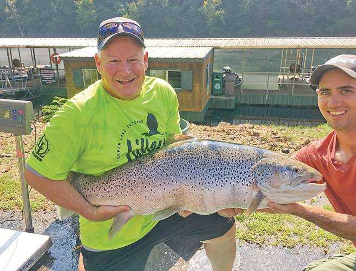 New state record brown trout caught from Taneycomo