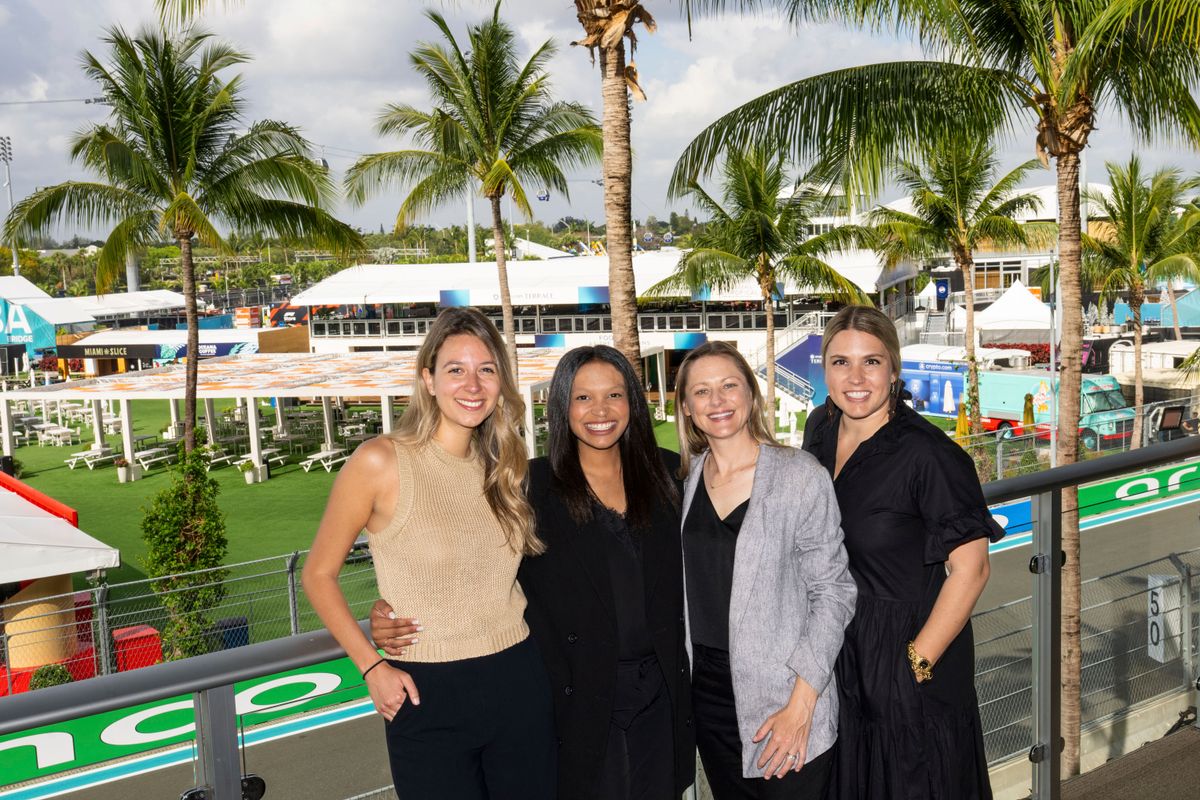 She's in charge: At the F1 Miami Grand Prix, many top execut...