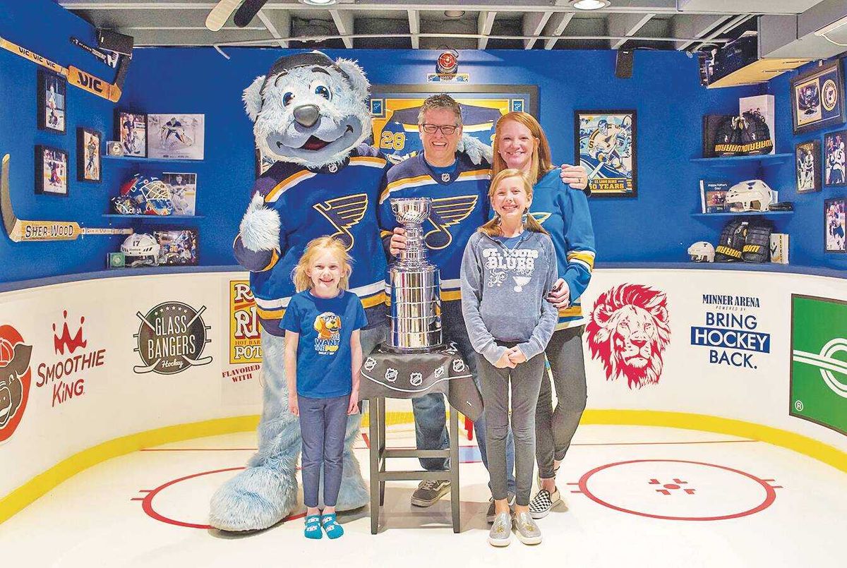 Bluff native is Blues superfan