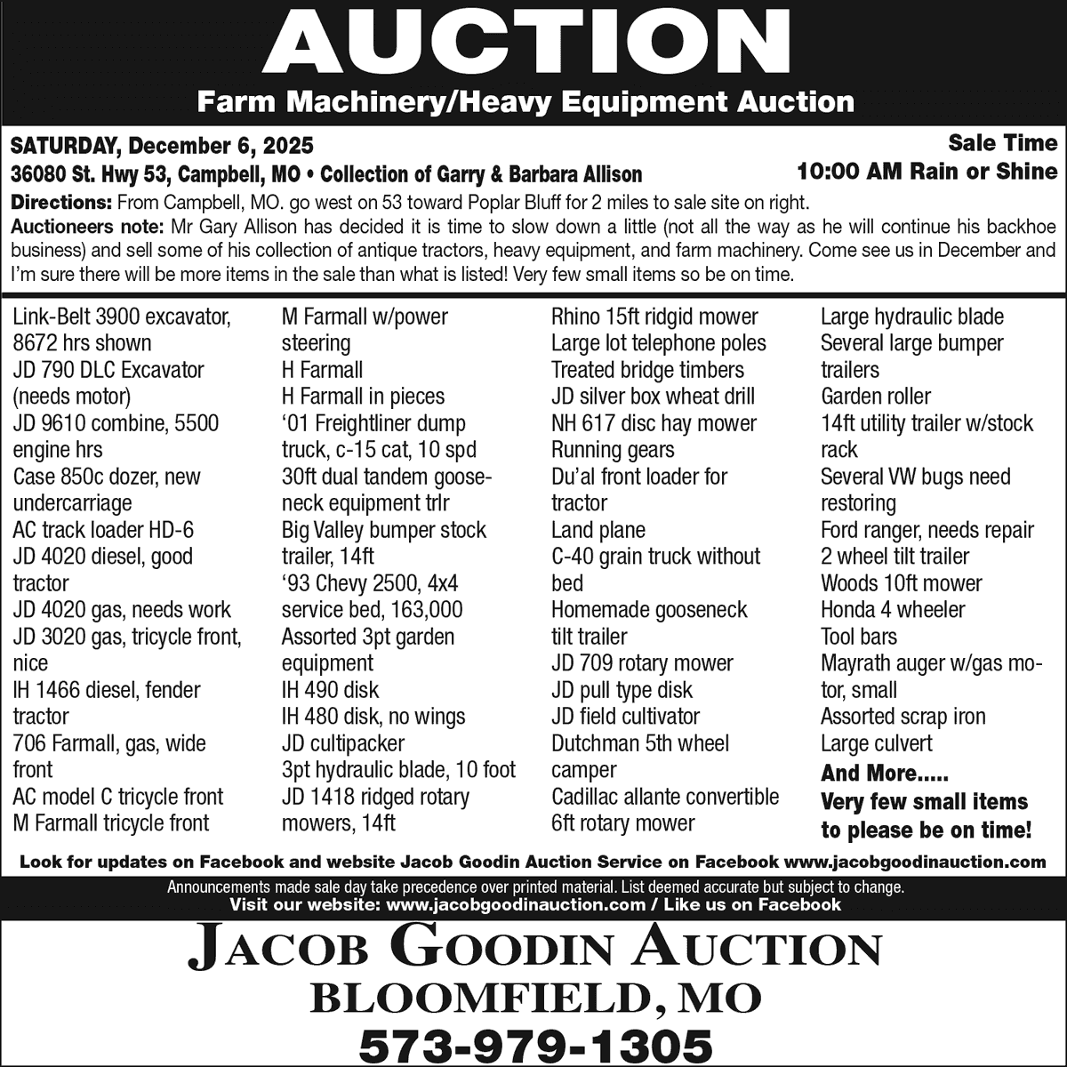 Goodin Auction