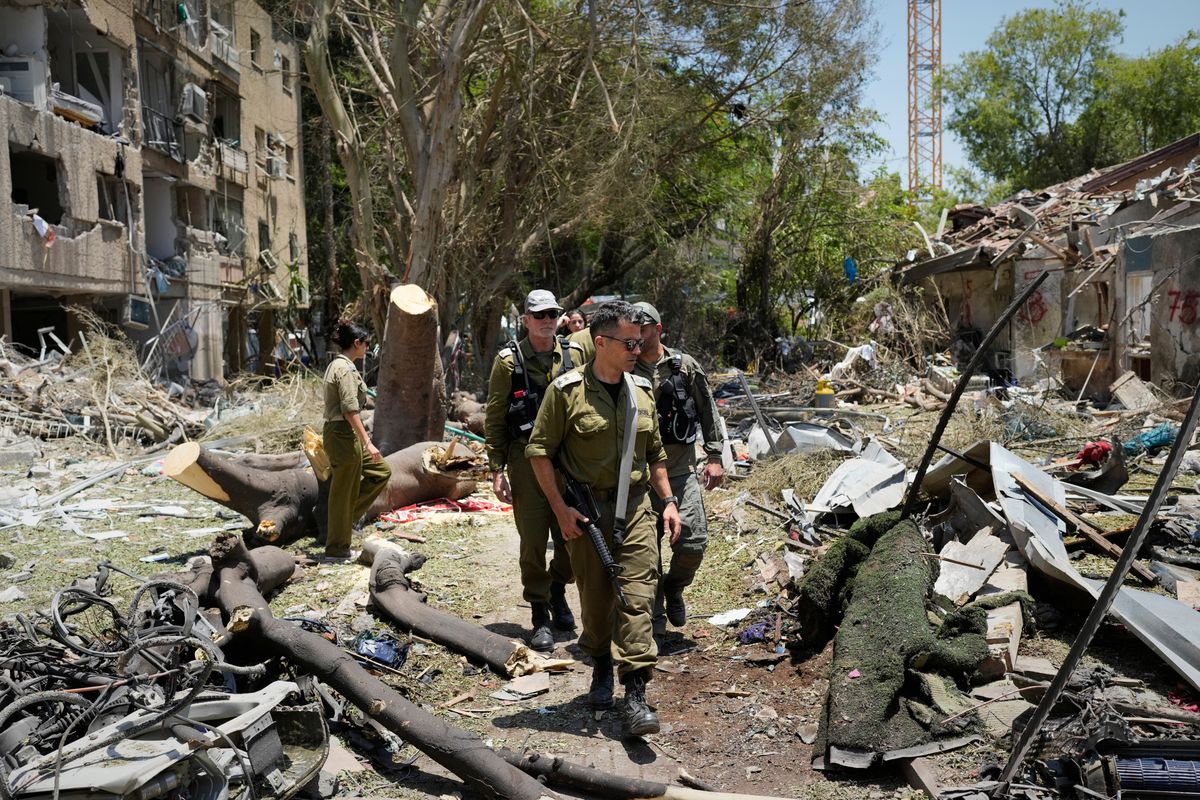 Iranian missile fired after US strikes causes heavy damage but few inj...