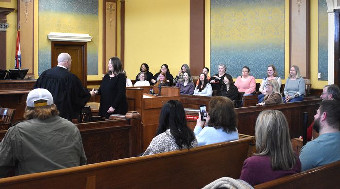 Lawson sworn in Friday as interim circuit clerk