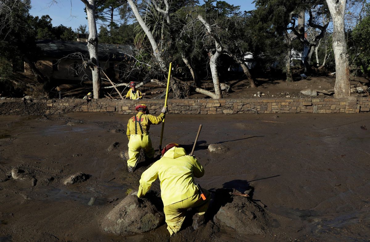What causes mudslides, and what can be done to lessen the danger?