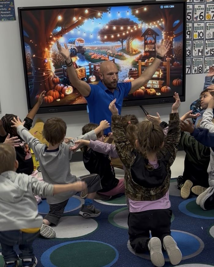 Kindergarten teacher Cody Tyler turns learning into 'joyful and unforg...